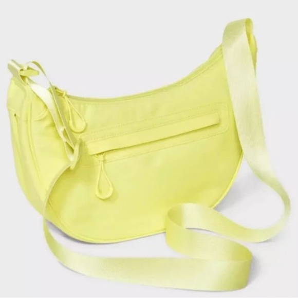 wild fable | Bags | Wild Fable Yellow Crossbody Bag With Adjustable ...